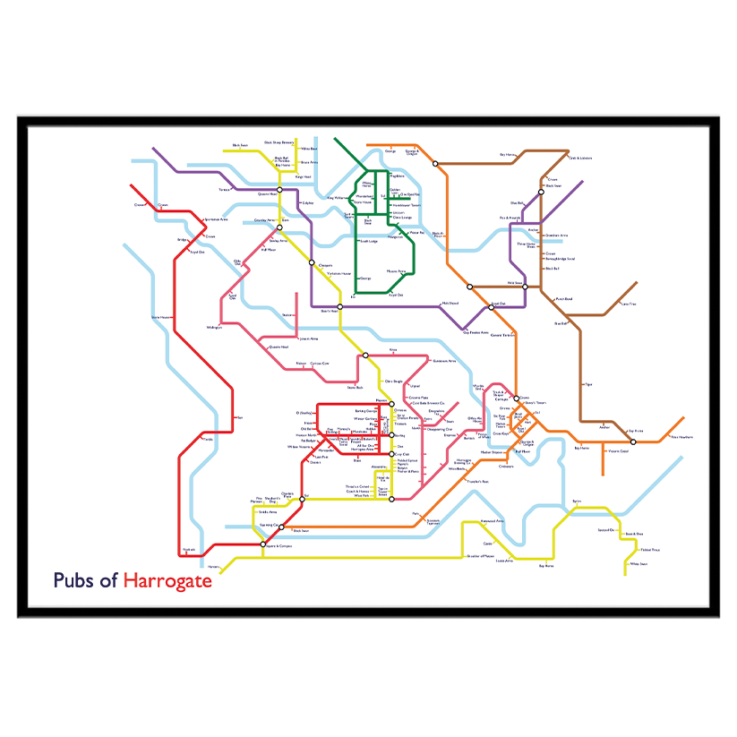 Pub Maps – TheYorkshirePrintCompany