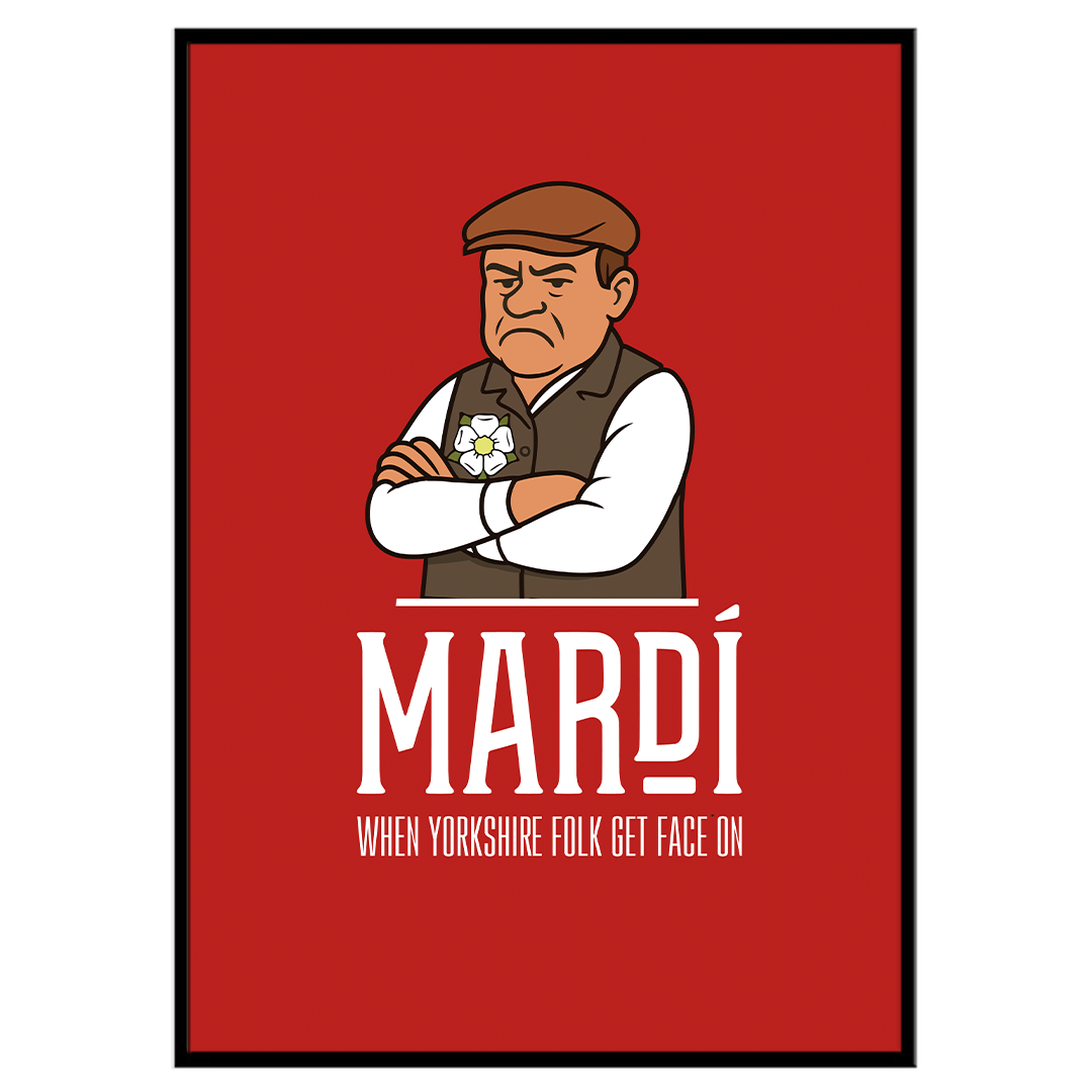 A Pint of Mardi - Print – TheYorkshirePrintCompany