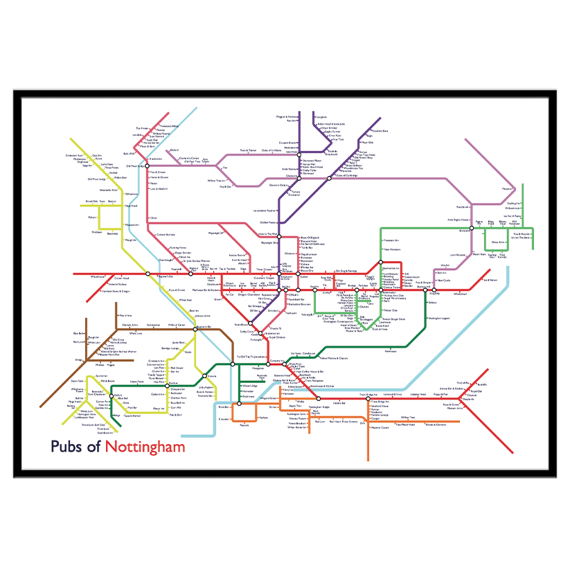 Pub Maps – TheYorkshirePrintCompany