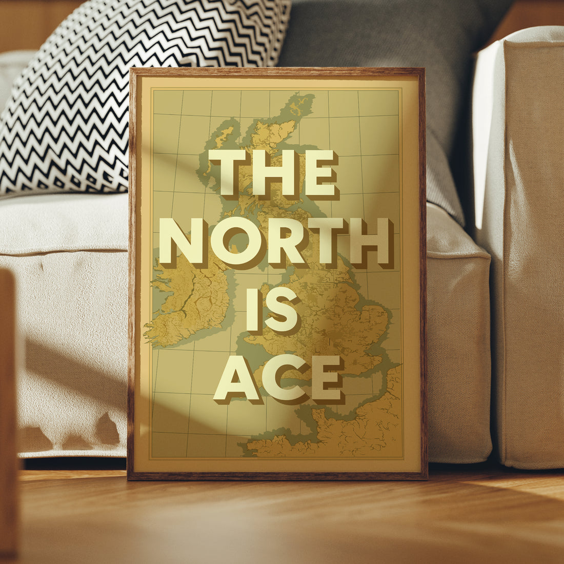 The North Is Ace - Print – TheYorkshirePrintCompany